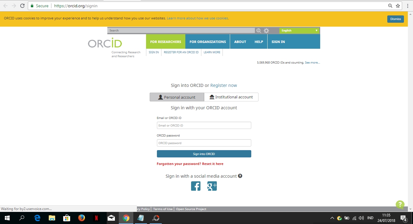 Cara Mudah Membuat Akun Orcid Id - BERBAGI ILMU