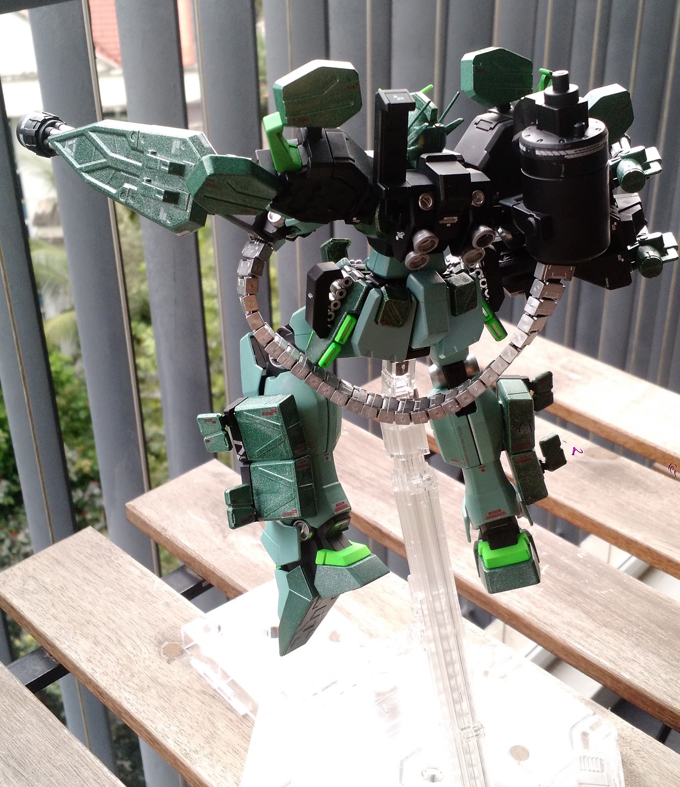 GreenStorm HeavyArms Custom | Gundam Daddy