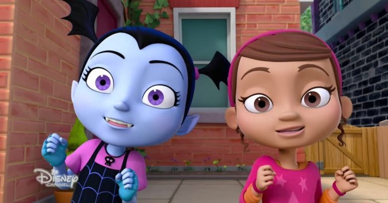 Vampirina, Disney Junior,Vampirina Hauntley, Vee, Oxana Hauntley, Boris ...
