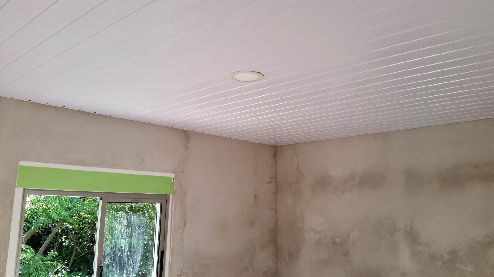 Cielorrasos en PVC - Uruguay: Cielo raso en pvc blanco para casa de 60 mts2