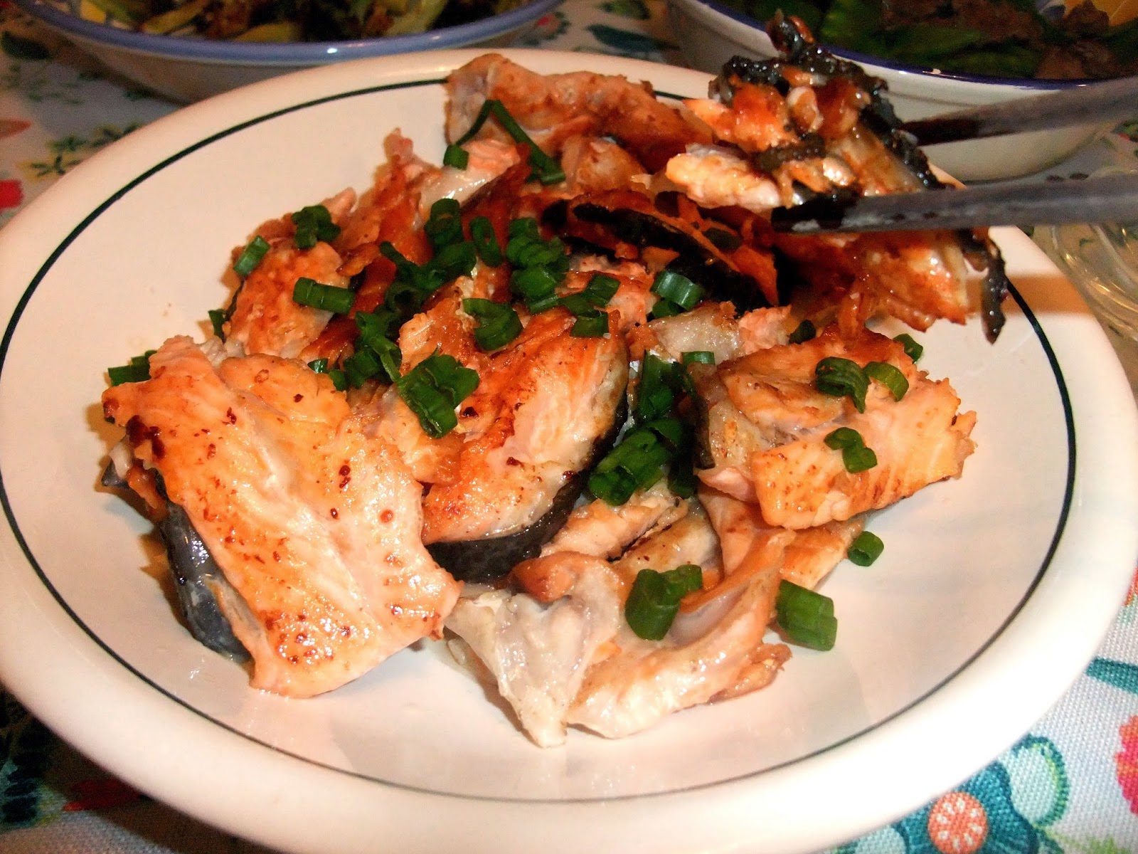 Susan's Savour-It!: Salmon Trimmings with Garlic... and Get Your Kids ...