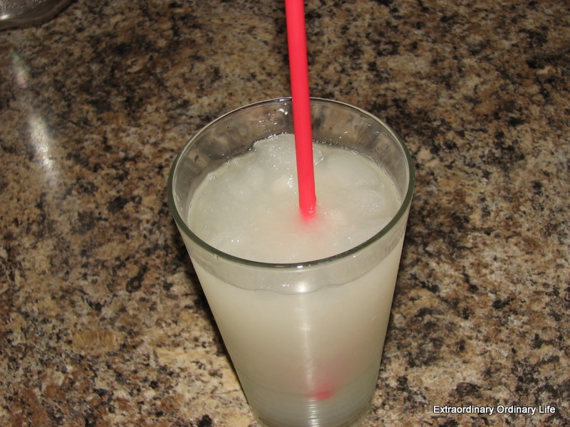 Extraordinary Ordinary Life: Homemade Lemonade Slushie