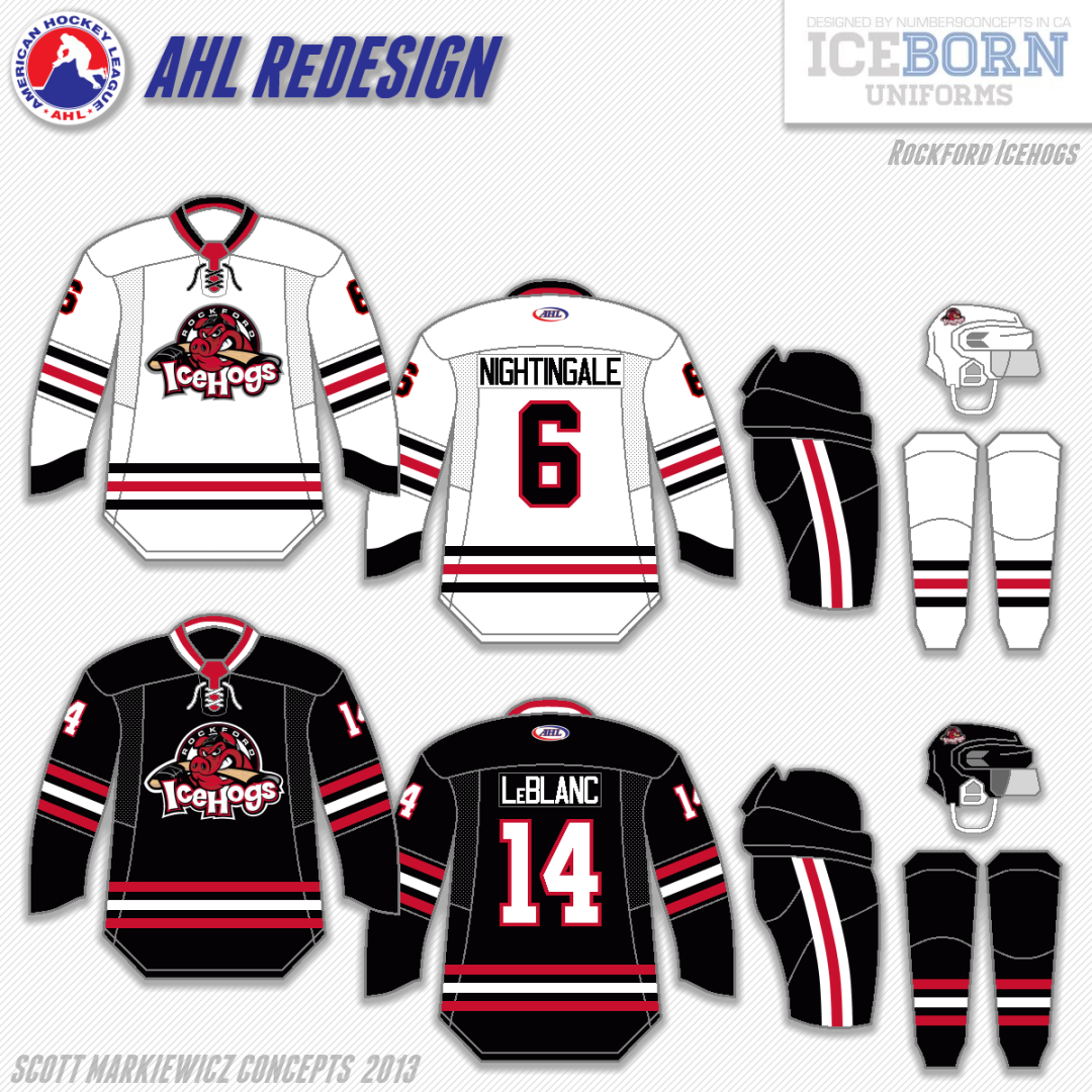 Scott Markiewicz Concepts: AHL Redesign: Icehogs & Marlies