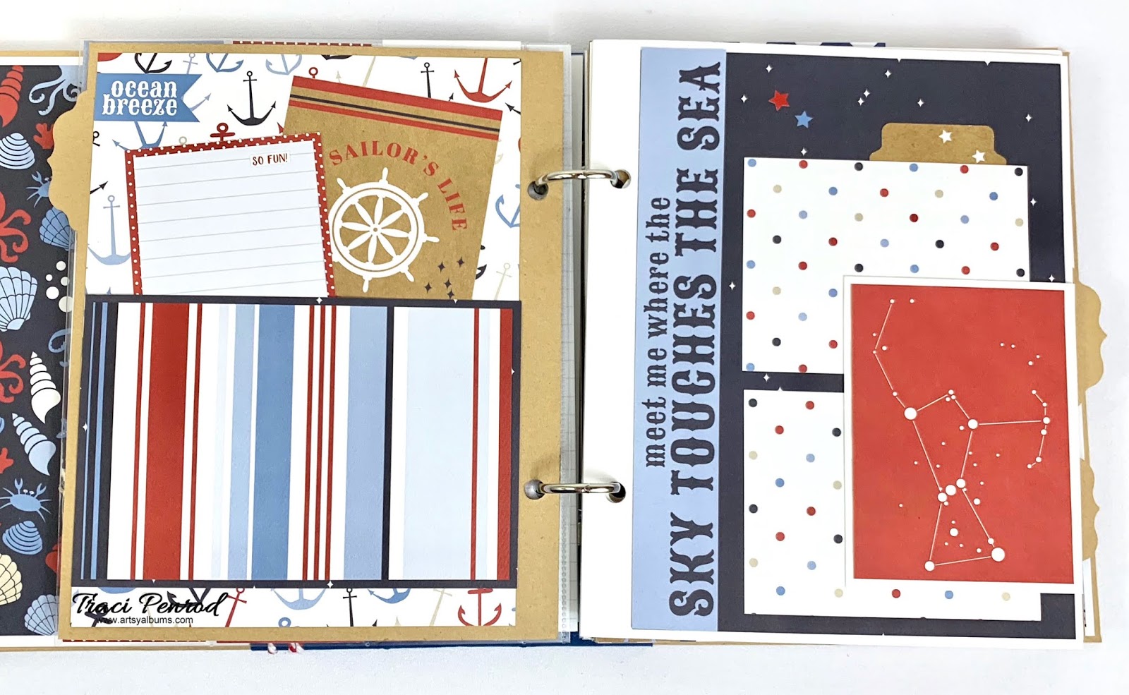 Artsy Albums Scrapbook Album and Page Kits by Traci Penrod: Preorder ...