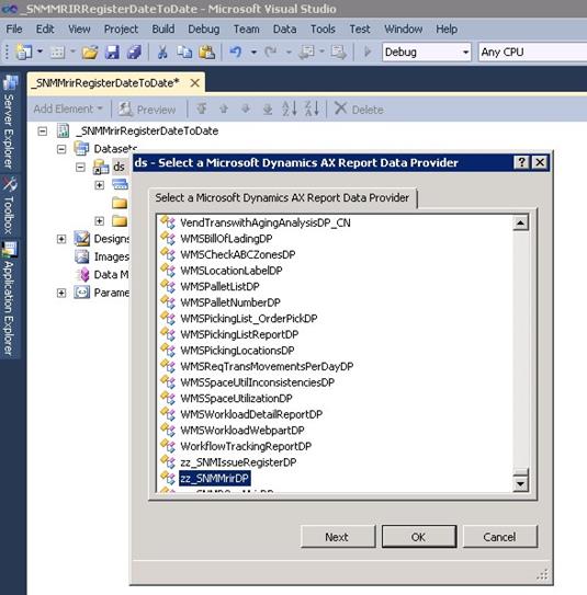 MS Dynamics Ax 2012: How to Create SSRS Report with Report Data Provider (RDP) Class in MS ...