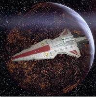 Science Fiction Modeler: Venator Class Republic Star Destroyer