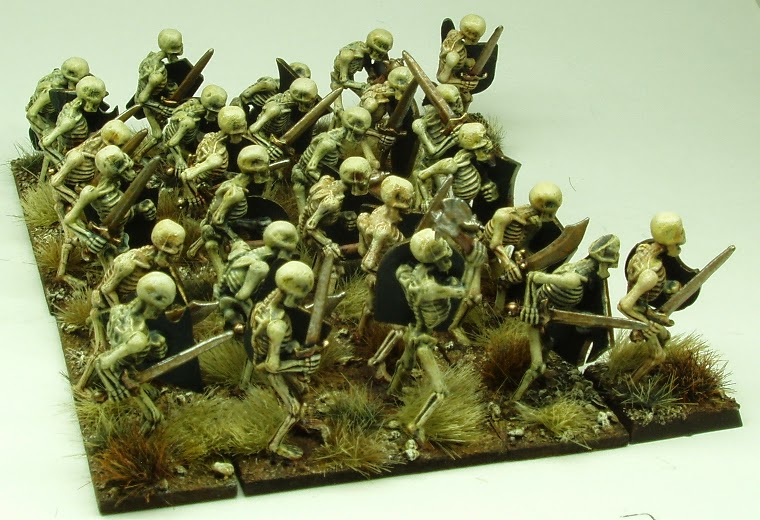 Oldhammer Fantasy Battle: Undead Army - Third Unit Completed