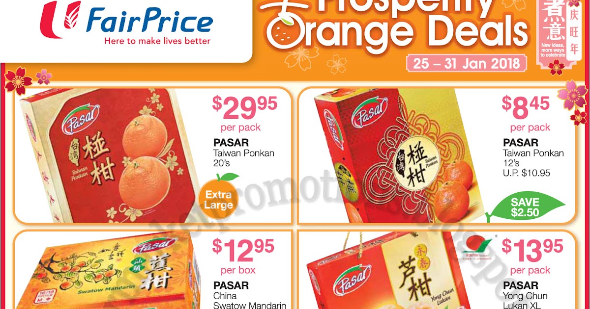 NTUC FairPrice Prosperity Orange Deals 25 - 31 January 2018 ...