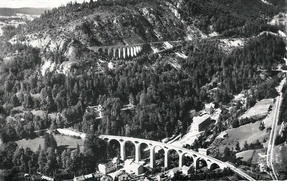 transpress nz: the railway viaducts of Morez, France