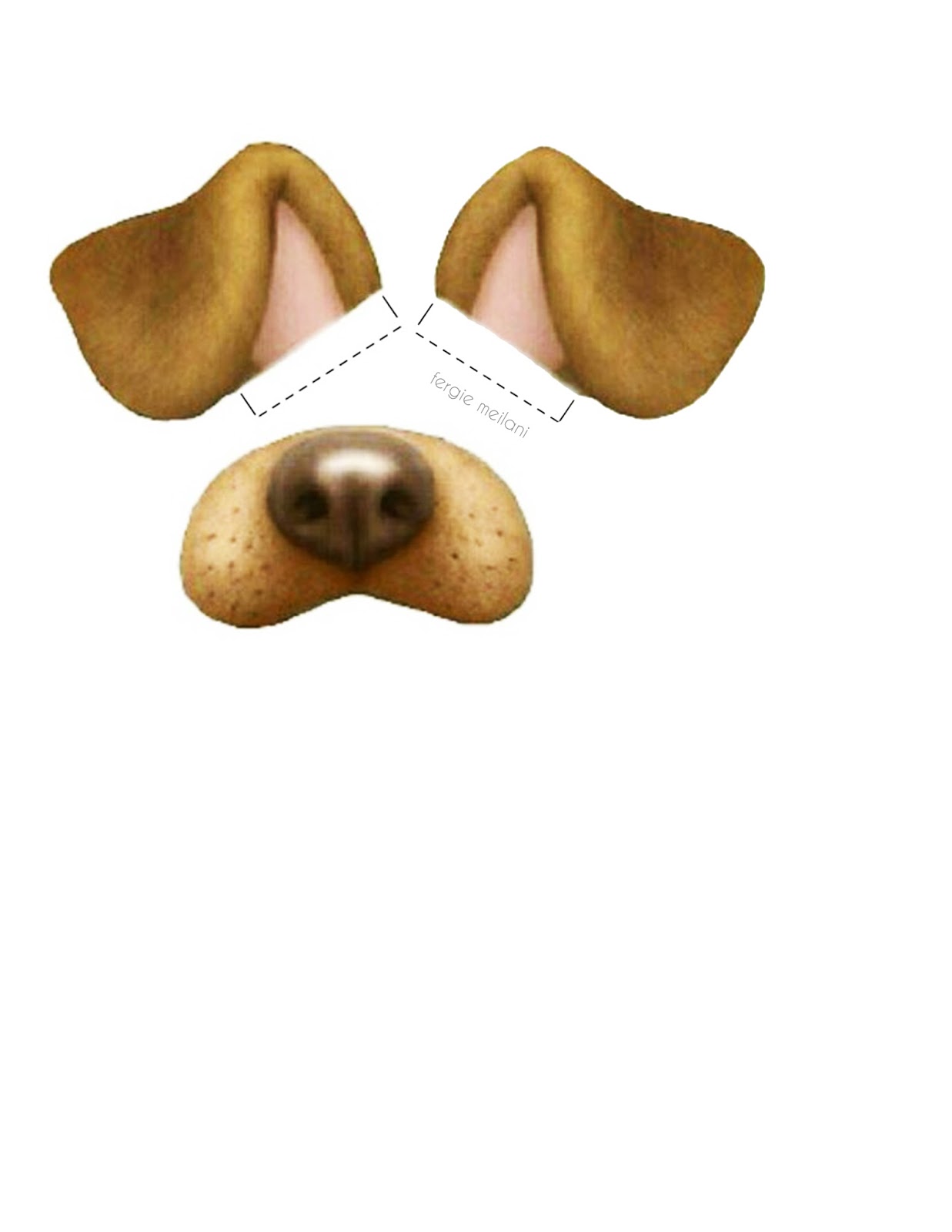 Twelve: DIY DOG SNAPCHAT FILTER FREE TEMPLATE