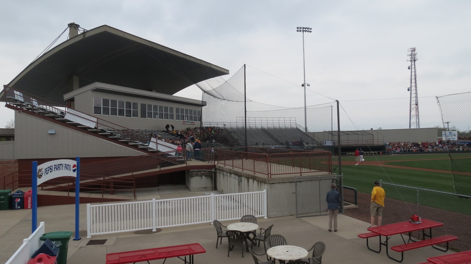 Diamond Visits: Community Field - Burlington, Iowa- Burlington Bees
