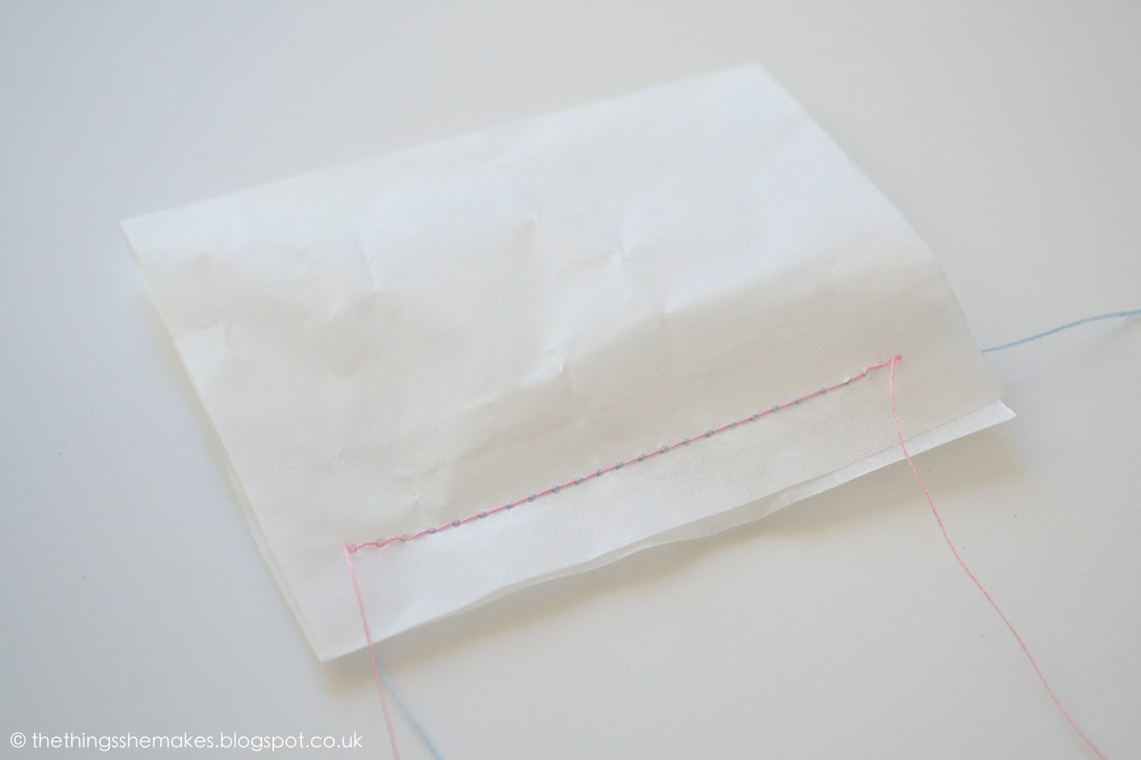 How to Make Stitched Paper Sweet Favours | The Things She Makes