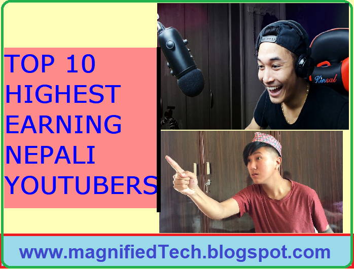 Top 10 Highest Earning Nepali Youtubers