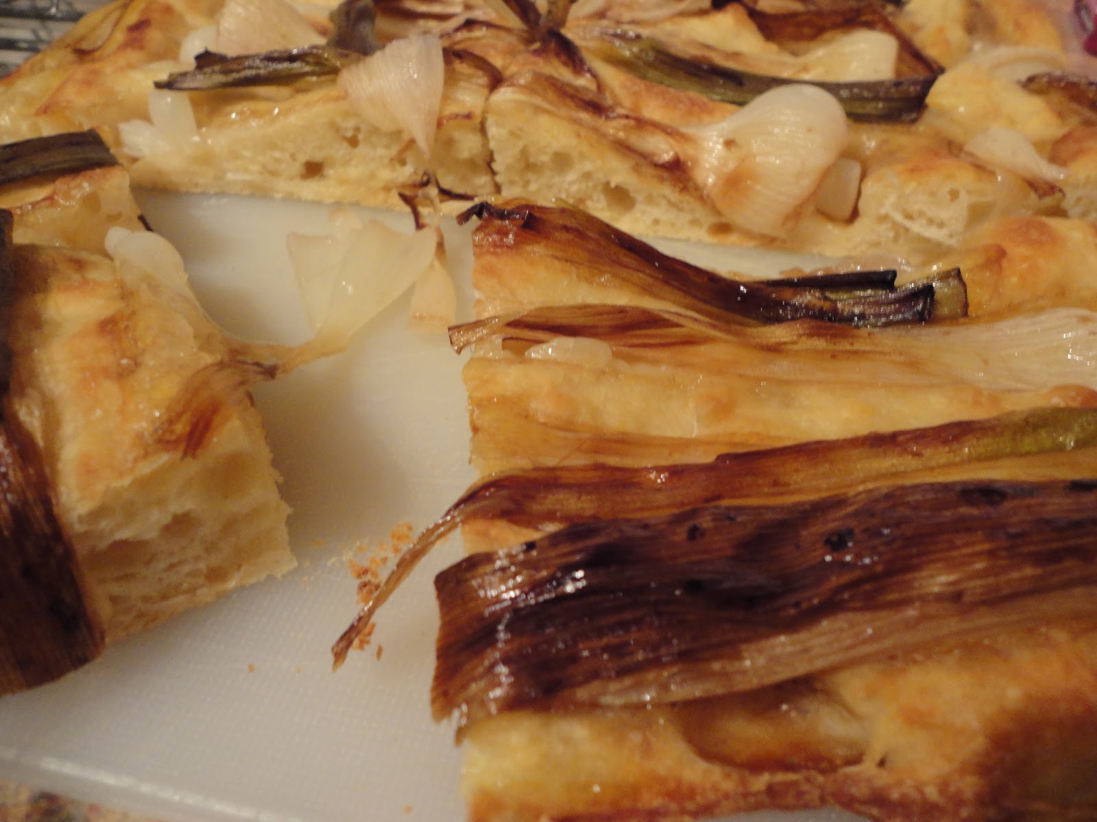 Babaduck: Spring Onion Tray Bread from Seasons by Donna Hay