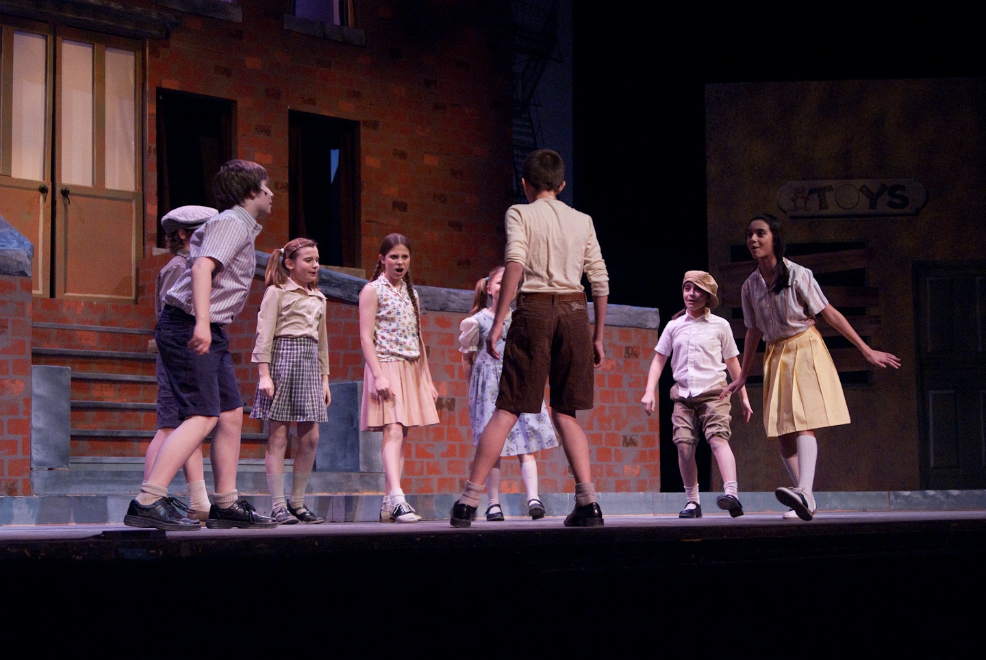 Barbara Kahl Design Portfolio: Street Scene - opera by Kurt Weill ...