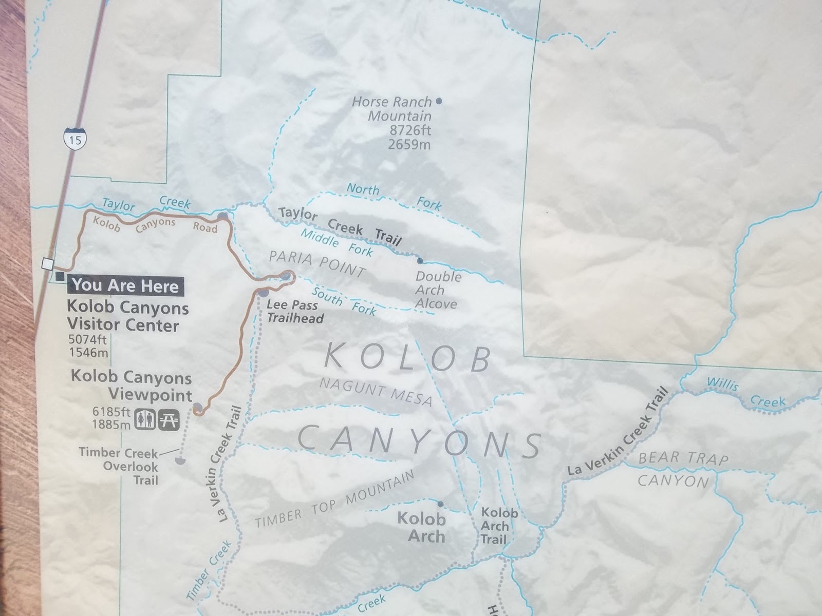 2 On the Road: Zion National Park - Kolob Canyon