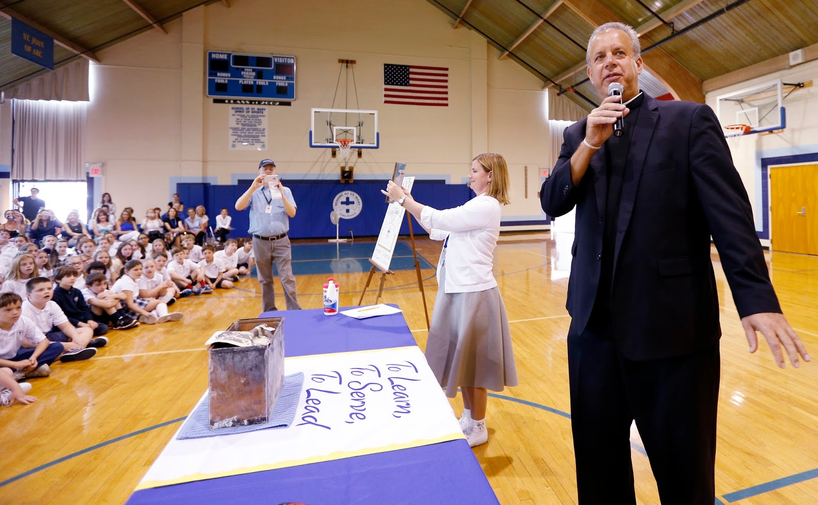 Mark Kodiak Ukena: School of St. Mary unearths Time Capsule from 1957