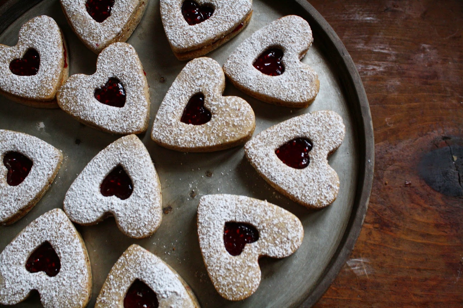 salted sugared spiced™: Linzer Sable Cookies