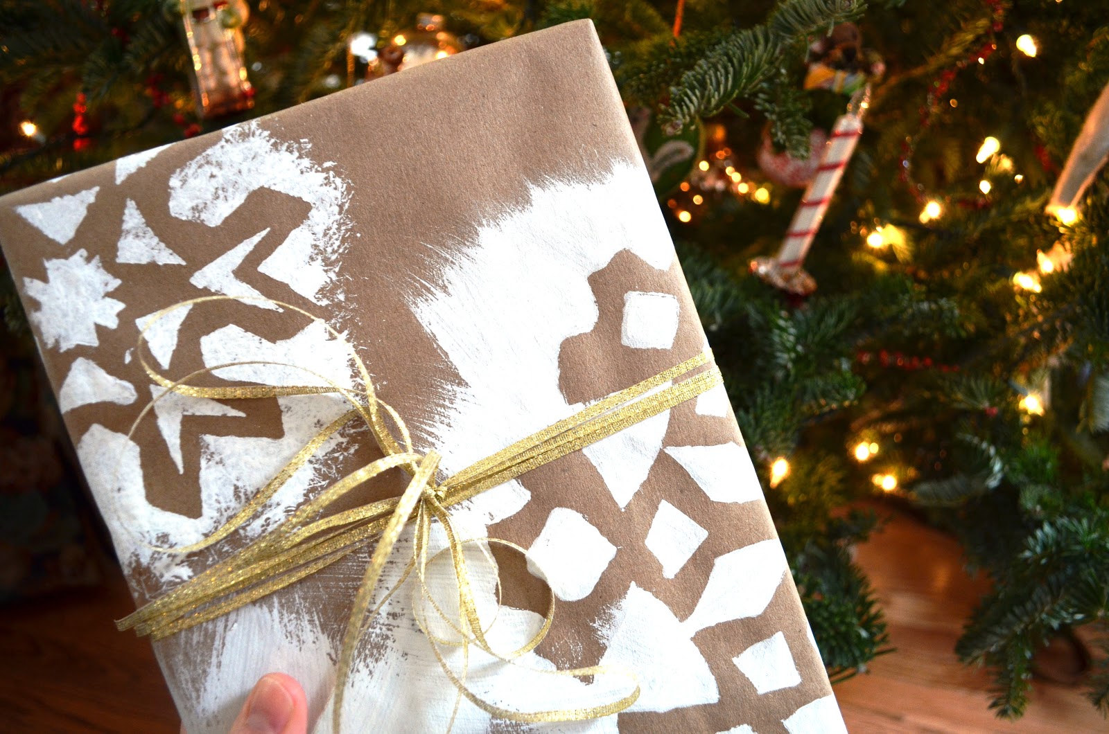 The Flying Quiche: Homemade Wrapping Paper