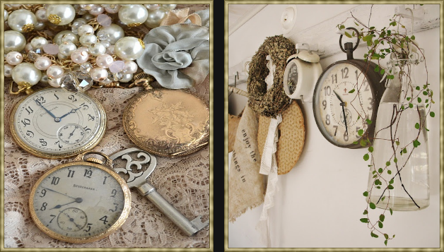 Eye For Design: Decorating With Vintage Clocks