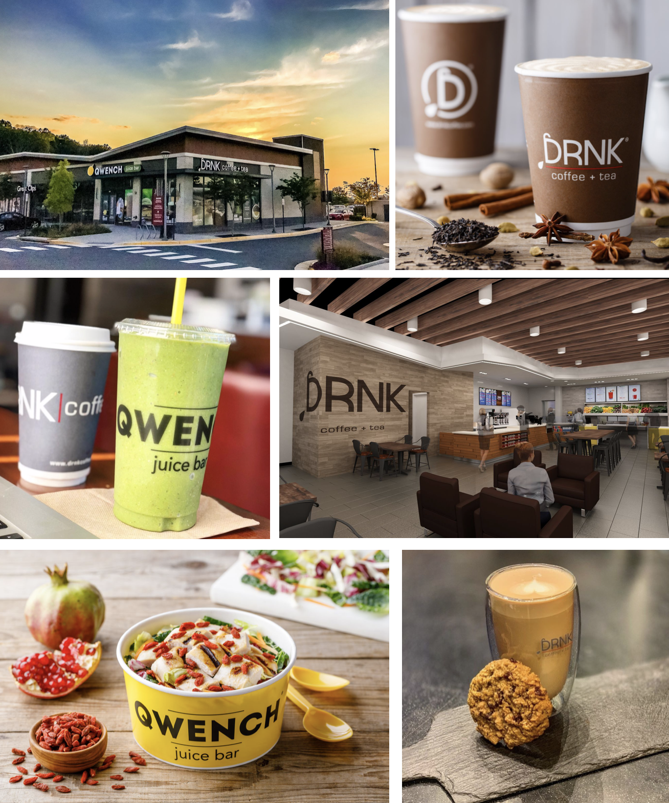 SanDiegoVille: Los Angeles-Based DRNK Coffee + Tea & QWENCH Juice Bar ...