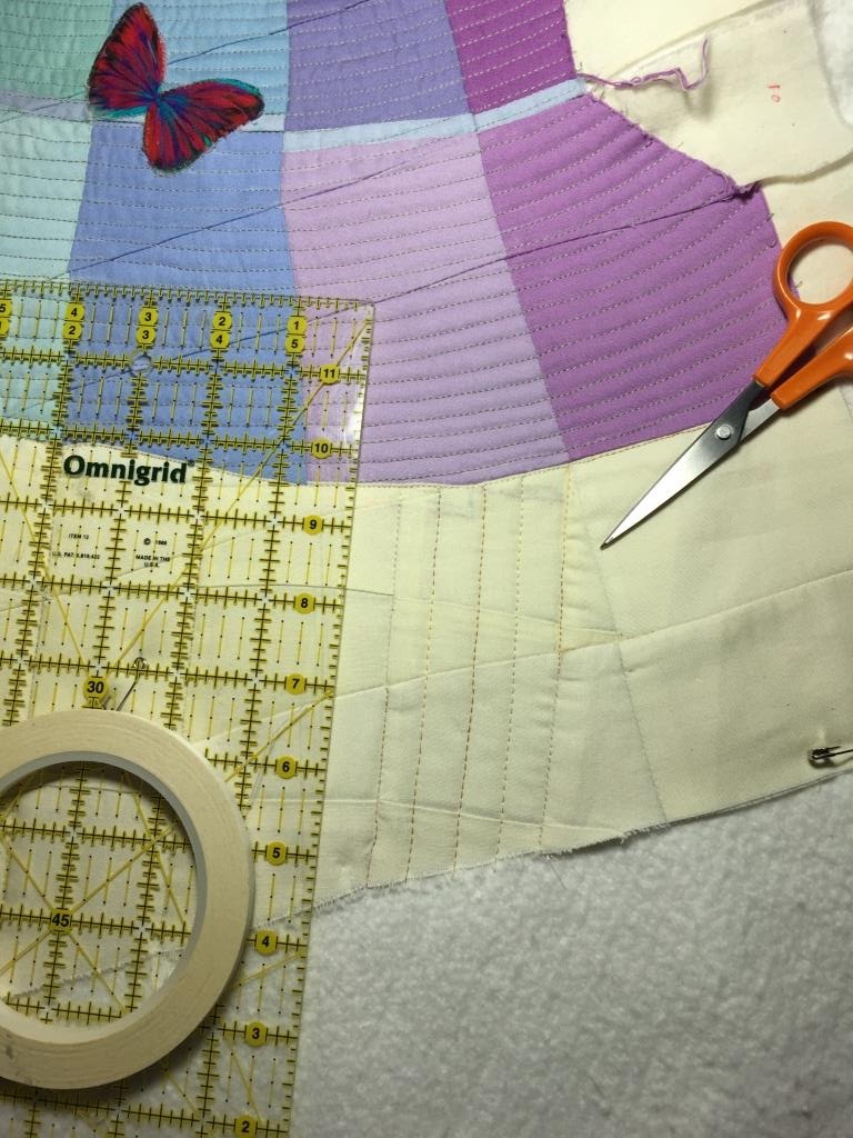 Quilts SB: My Quip - Elation - Quilting Part 2 - Parallel Lines