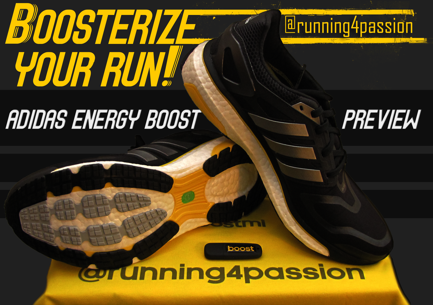 Boosterize your run! - Adidas Energy Boost Preview | Running for Passion
