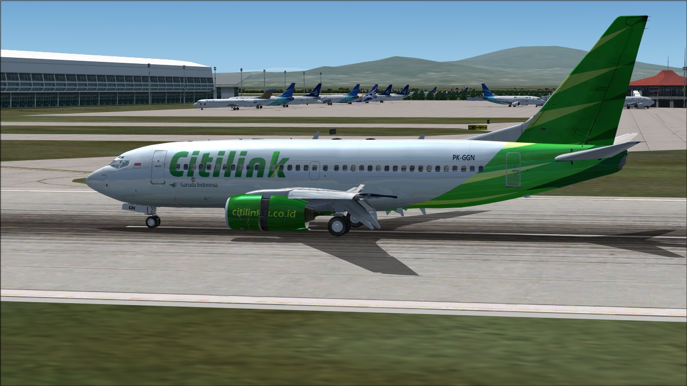 Jovi Afrizal Putra: Super Green 737-300