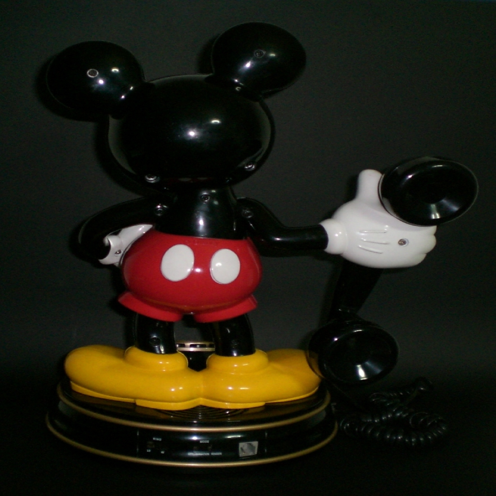 ***SOLD S$100.00*** #1952 Disney Mickey Mouse Talking Telephone Phone ...