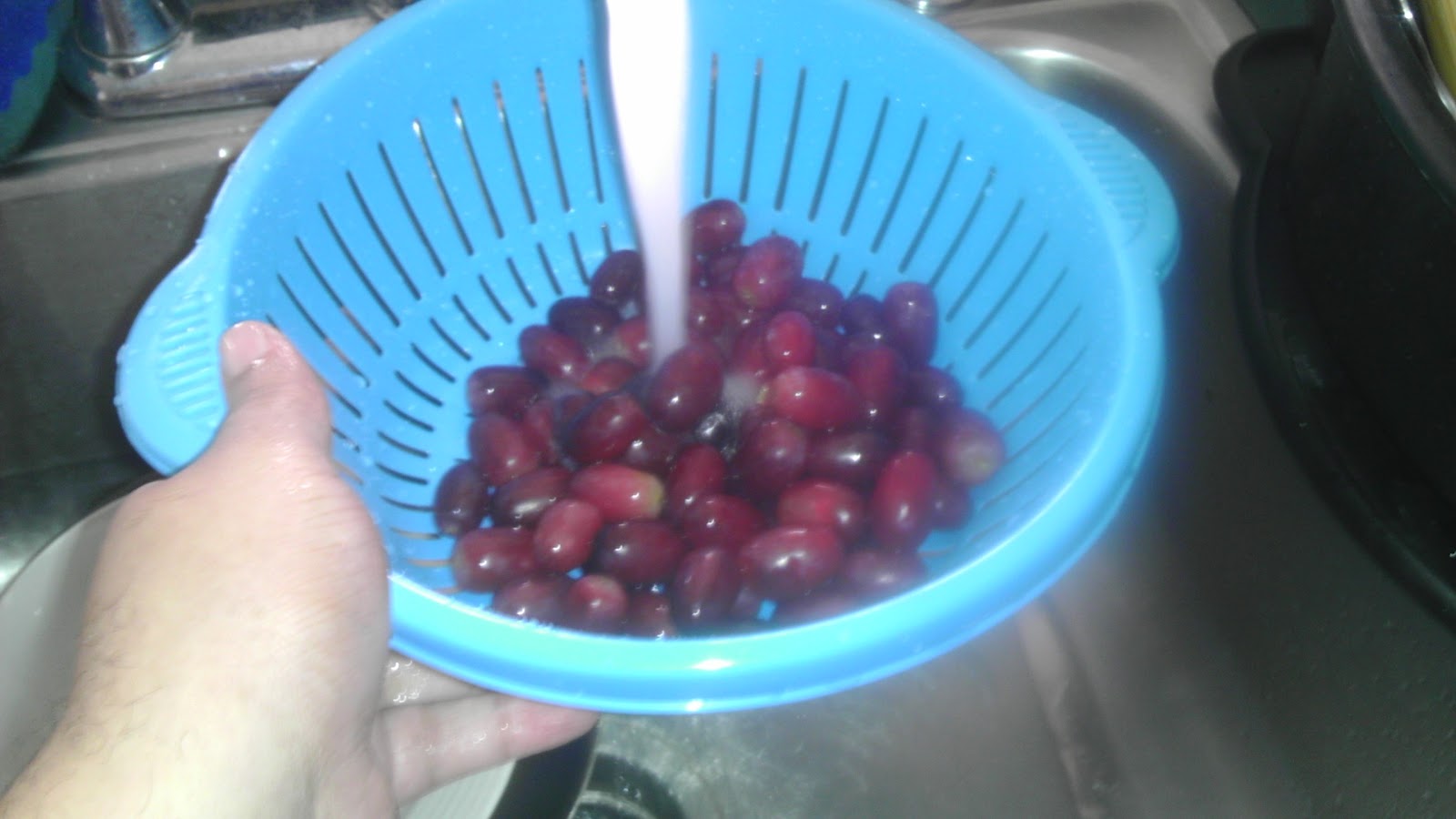 Cooking The Organic Rainbow... Taste the colors.: Grape Mango Salsa