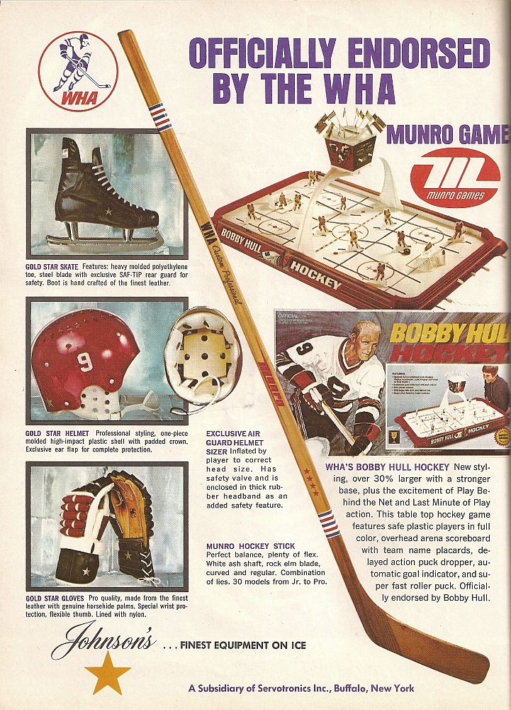 Vintage Edmonton Ephemera: Alberta Oilers Hockey Program (1972-73) Part 2