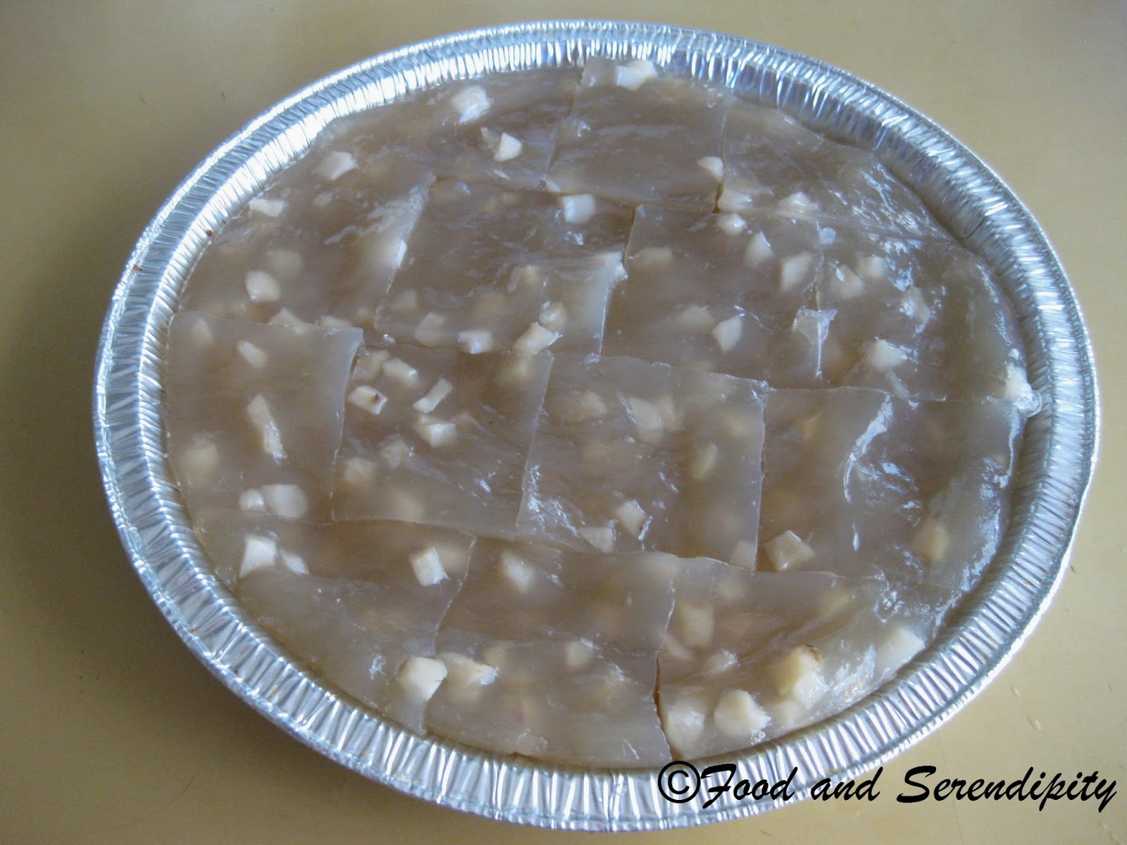 Food and Serendipity: Ma Ti Gao (Water Chestnut Cake)