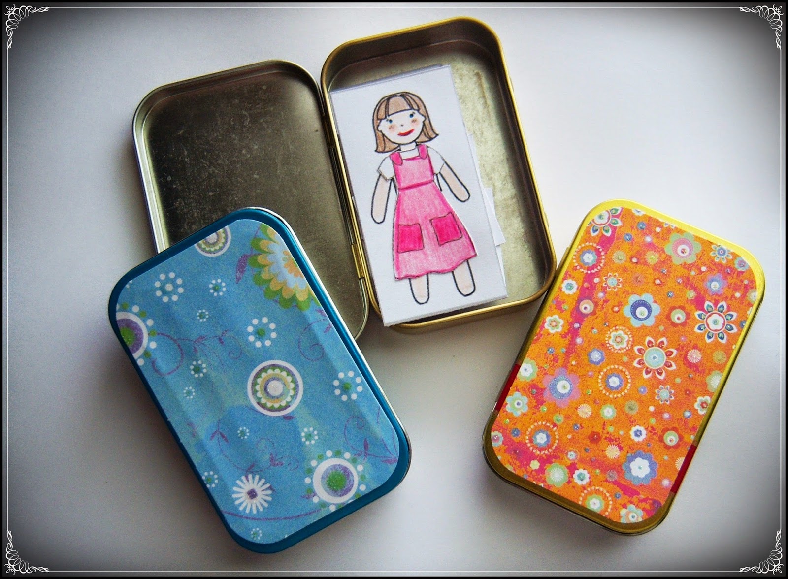 Shoregirl's Creations: Mini Paper Dolls