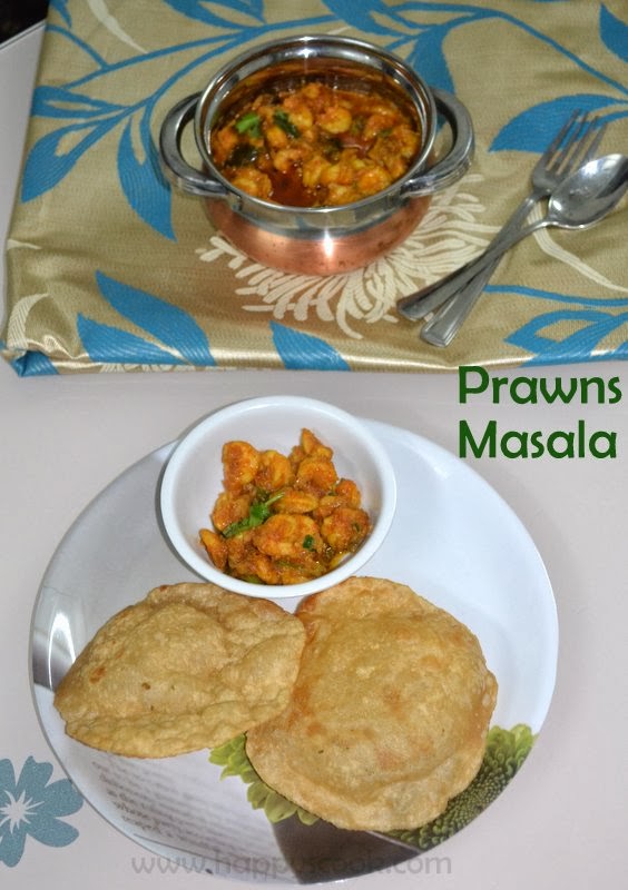 Prawn Masala Recipe | Happy's Cook