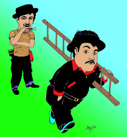 Viruta Y Capulina Caricatura - Caricatura 20