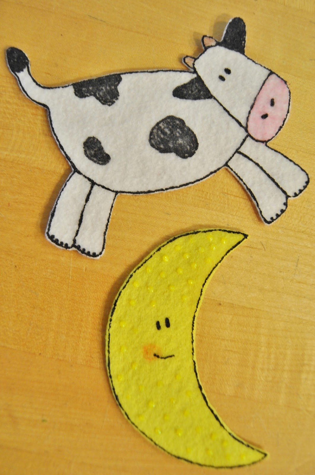 Cow Jumped Over The Moon Craft