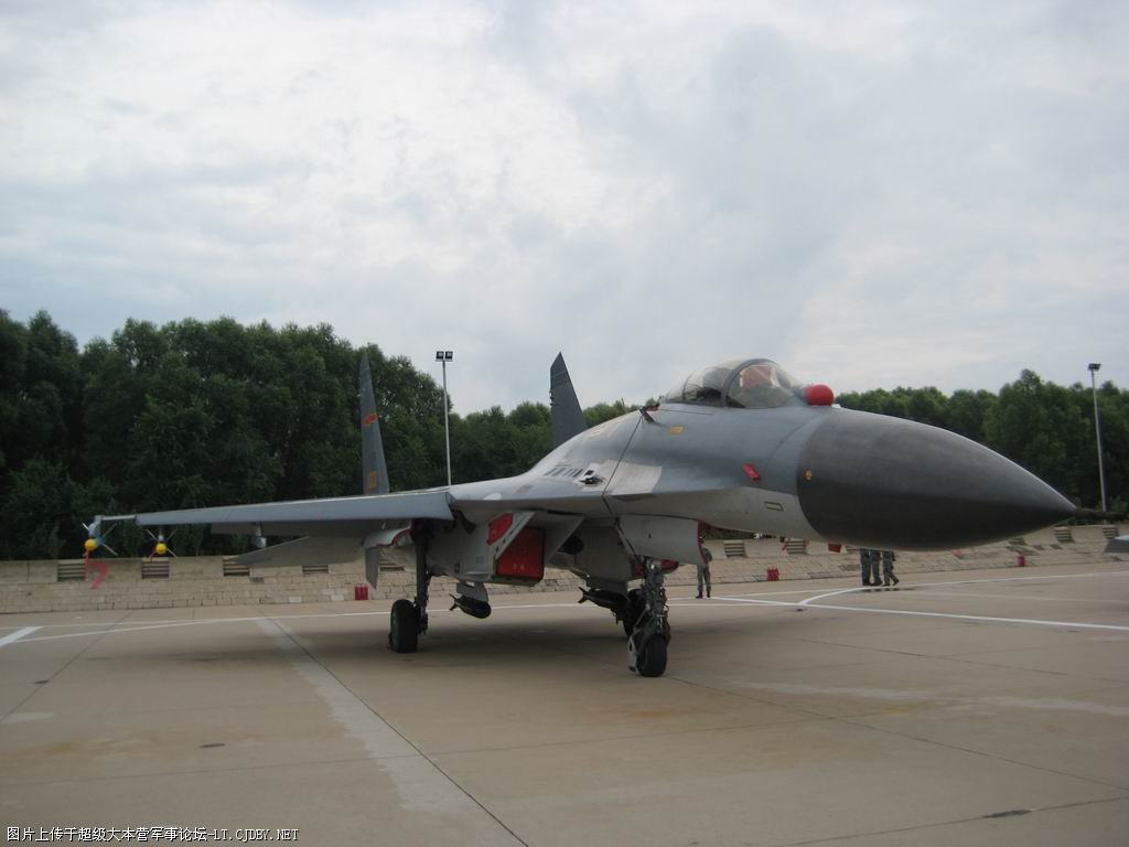 China Defense Blog: J-11B on public display.