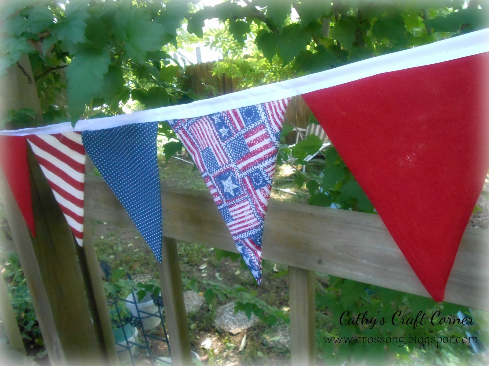 Cathy's Craft Corner: How to sew a Pennant