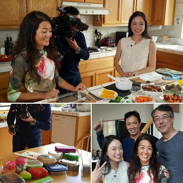 Happy Little Bento: PBS television show Lucky Chow shoot