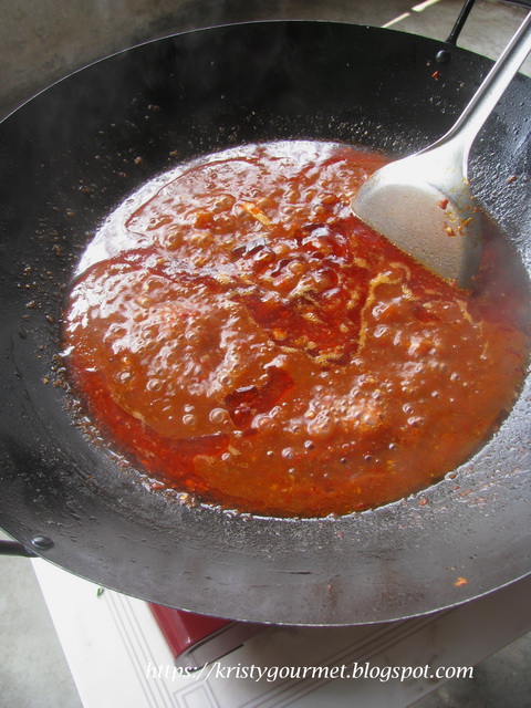 Homemade Asam Pedas Muar @ 麻坡亚参鱼