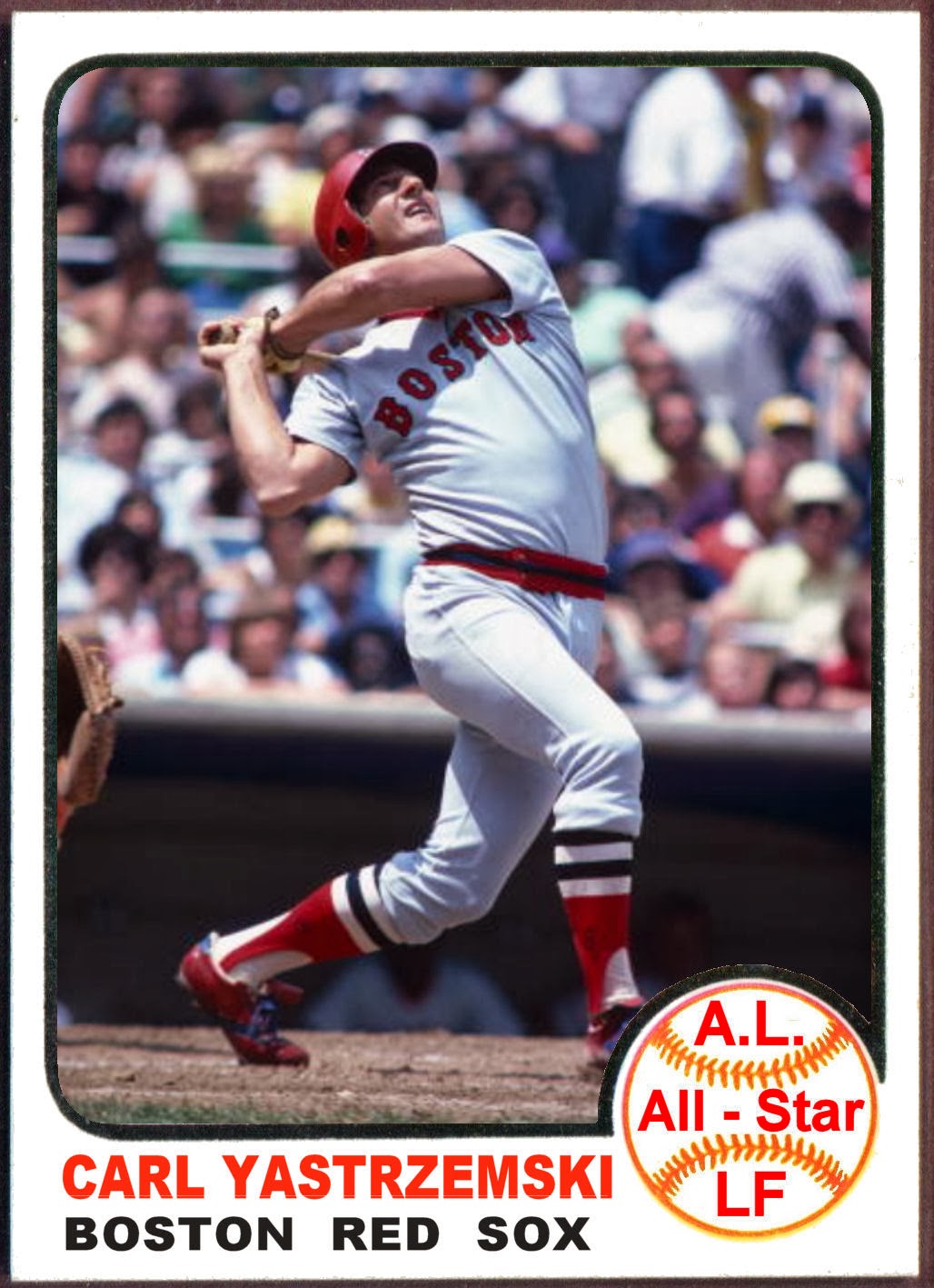 Cards That Never Were: 1973 Topps All Star Cards : American League Outfield