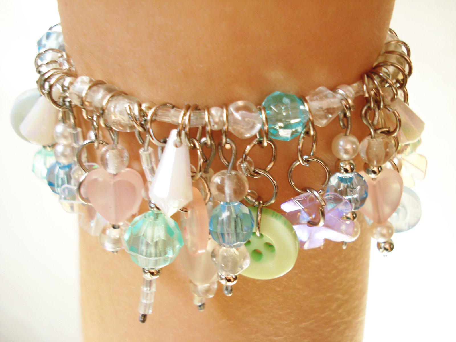 Spins On Pins: DIY Charm Bracelets