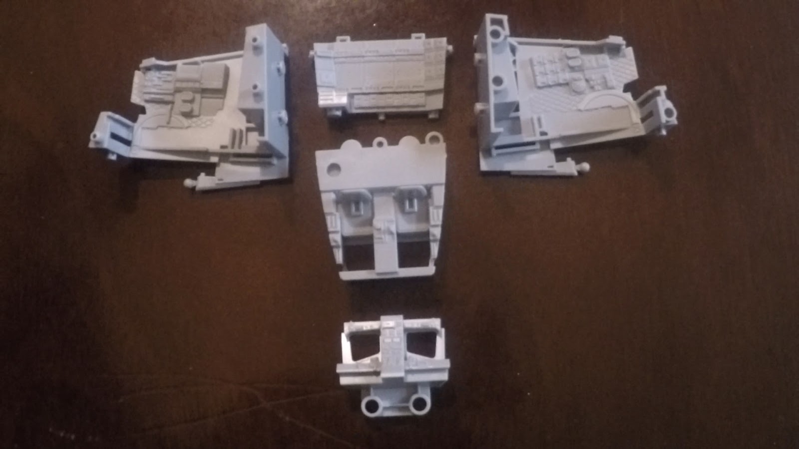 Bandai AT-ST Model Build: Pt. 1 Building the AT-ST Interior