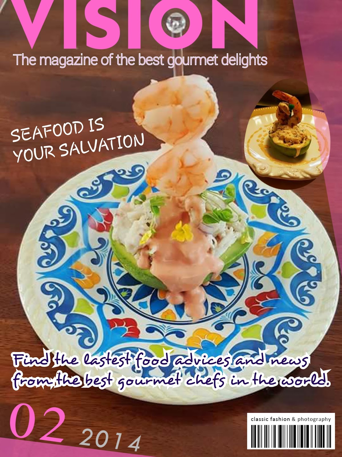 La Evolución De La Página Impresa: Portadas de revista. Tema: Comida ...