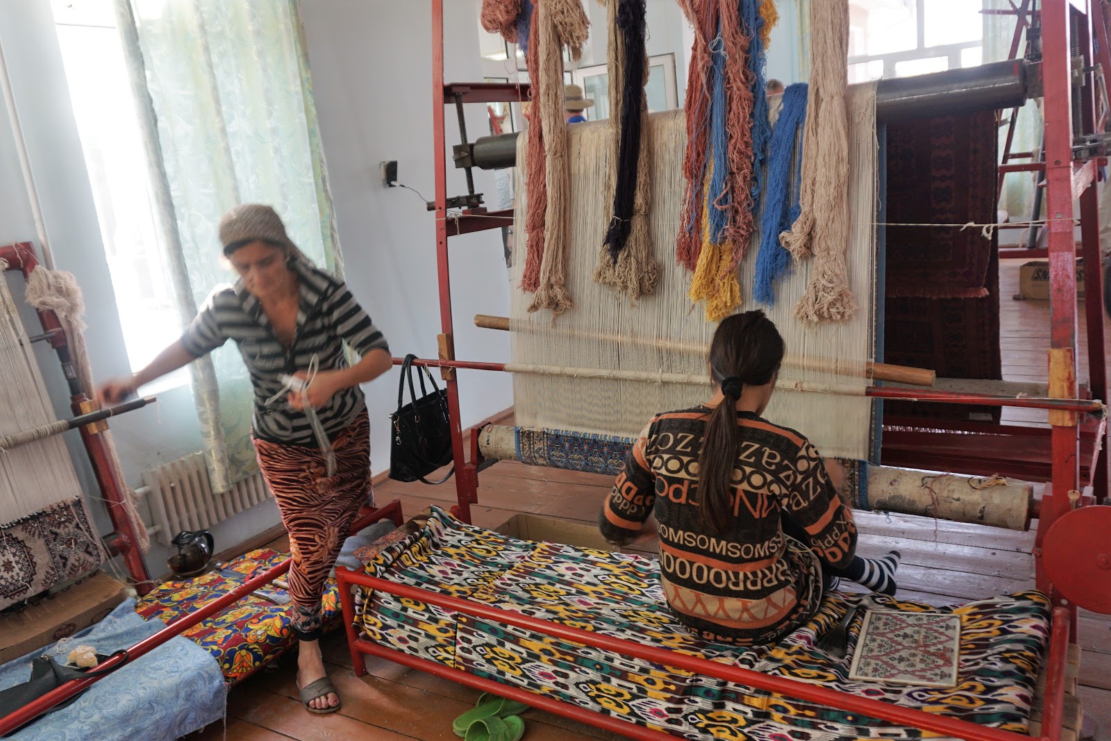 Souvenir Chronicles: SAMARKAND, UZBEKISTAN: LUNCH, SILK CARPETS ...