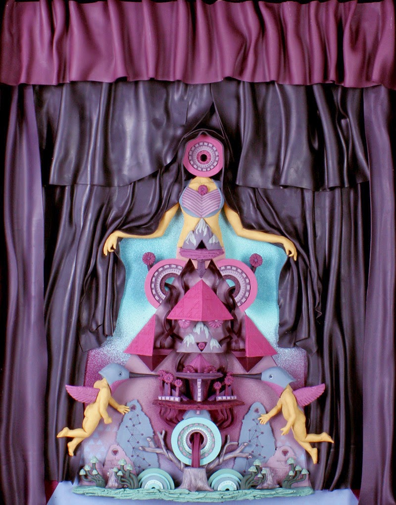 Trippy Clay Sculptures by Meredith Dittmar