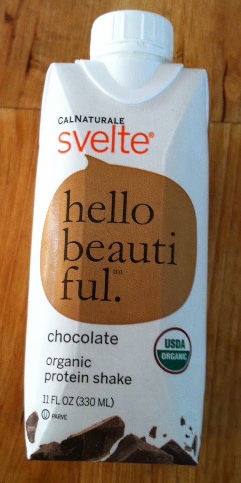 Vegan Adjacent: Product Review: Svelte Organic Protein Shake - Chocolate