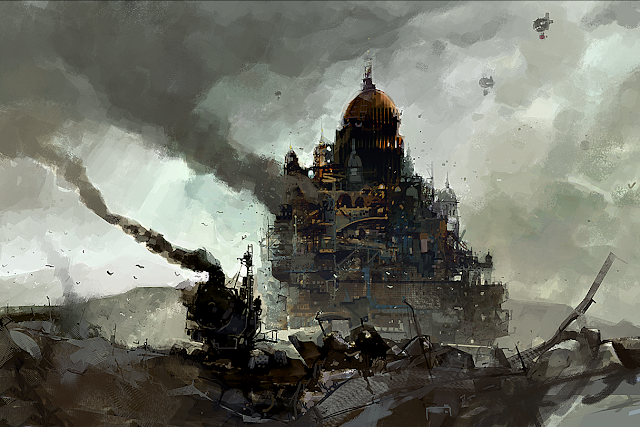 Ian McQue's Mortal Engines Concept Art Design | Mortal Engines: Books ...