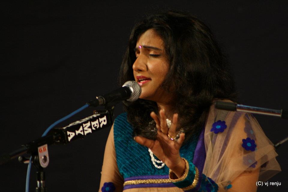 playback singer Manjari cute stills