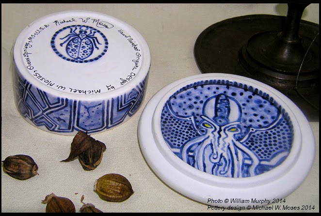 CoastConFan Blog: Michael Moses Pottery and the Lovecraft Cthulhu Box